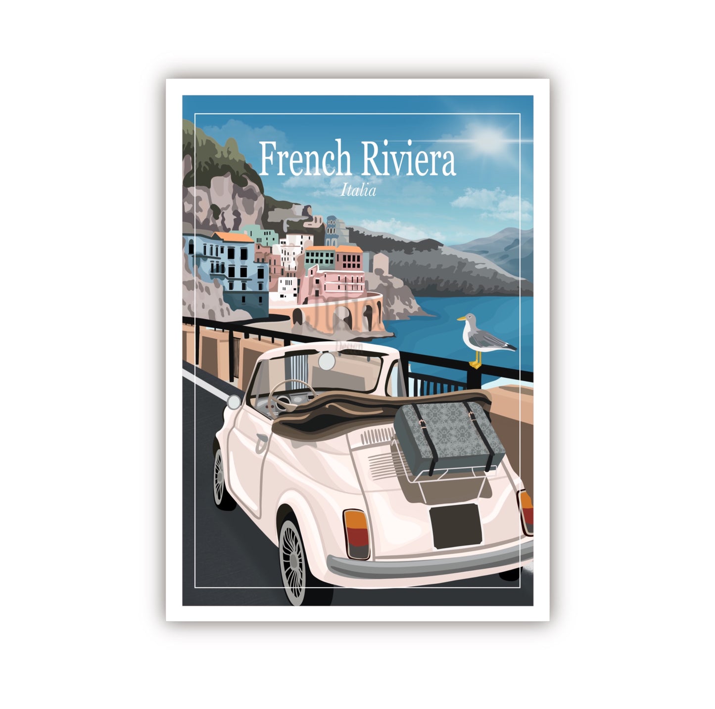 Affiche - French Riviera – JulieJdesign