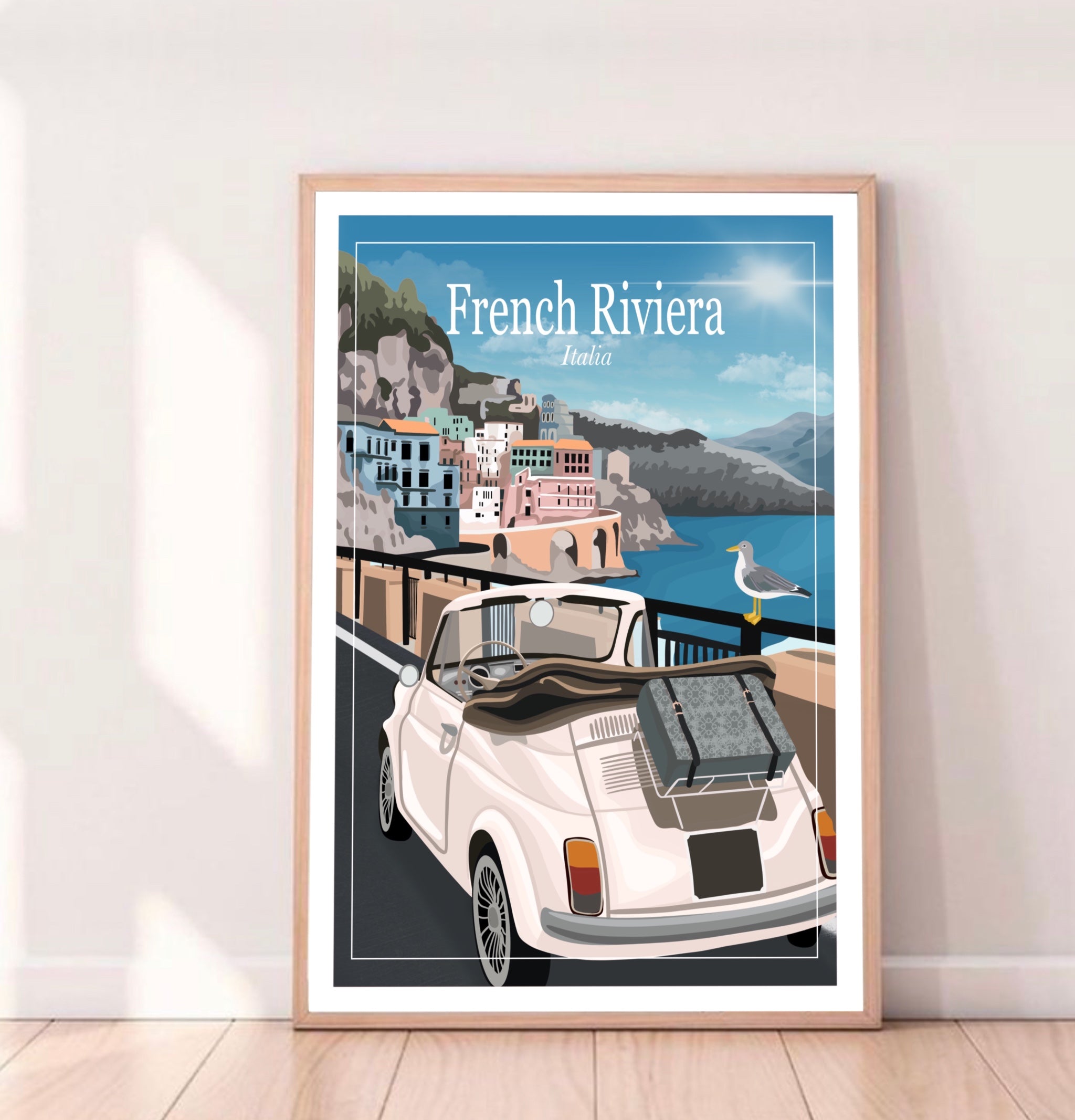 Affiche - French Riviera – JulieJdesign